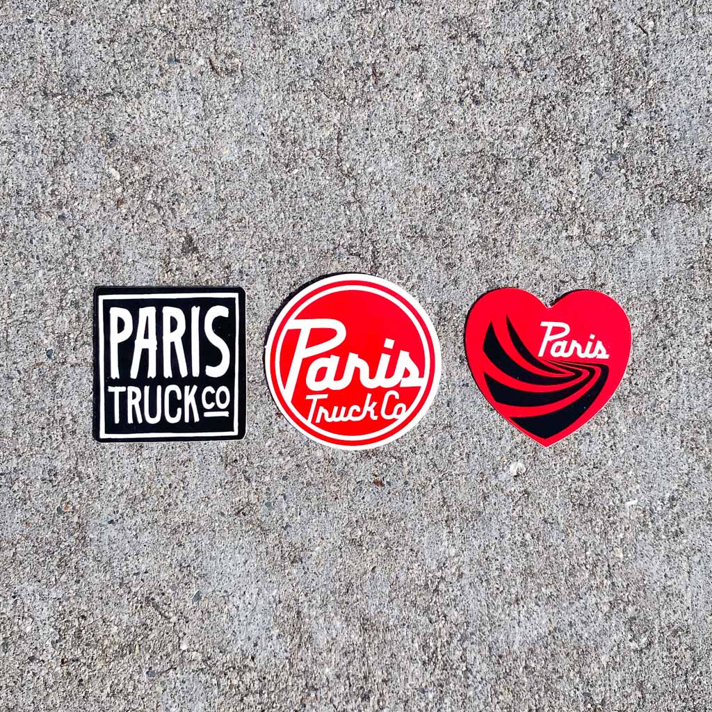 Paris Trucks Sticker Pack "Mini's 3 Pack – Paris Truck Co